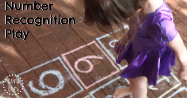 Gross Motor: Number Recognition Play – Danya Banya