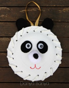 Paper Plate Panda – Danya Banya