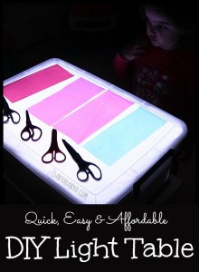 DIY Light Table – Danya Banya