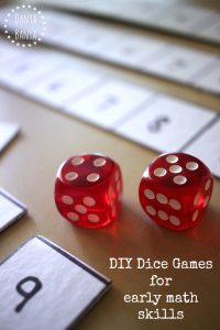 17 Dice Games for Kids (that teach early math skills) – Danya Banya
