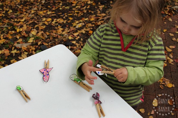 Which finger did he bite? {12345 Little finger biting fish peg craft ...
