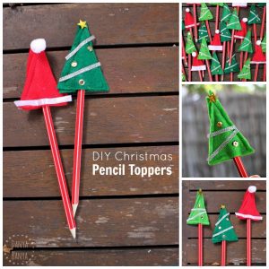 Christmas Pencil Toppers – Danya Banya